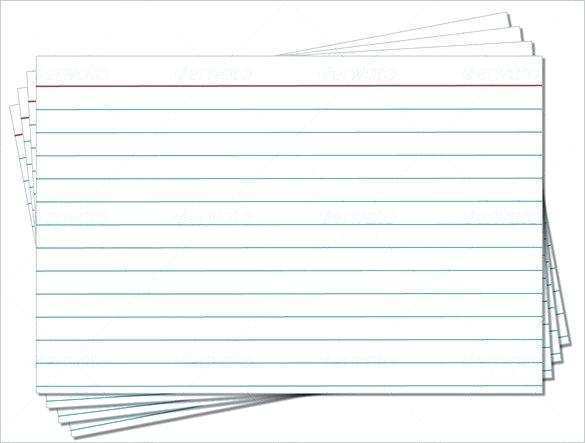 Printable 4x6 Index Cards Printable Cards