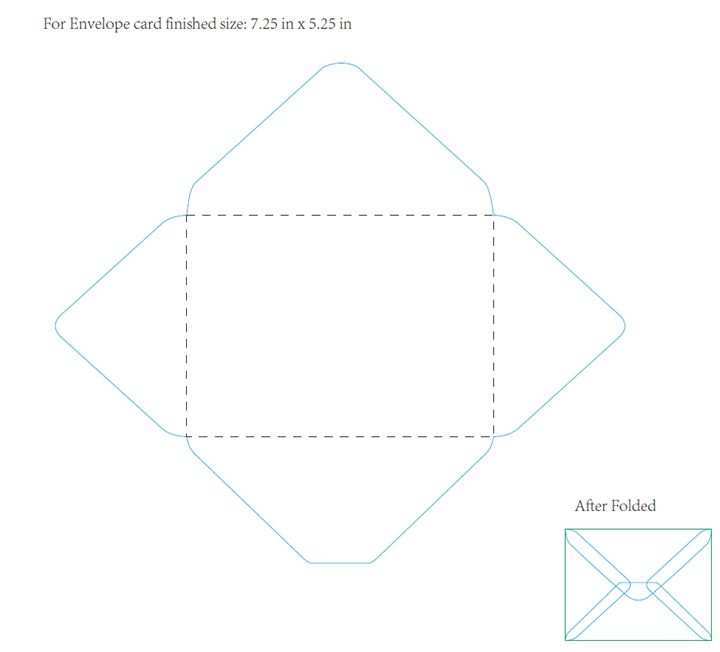 16 Best Card Envelope Template 5X7 With Card Envelope Template 5X7 
