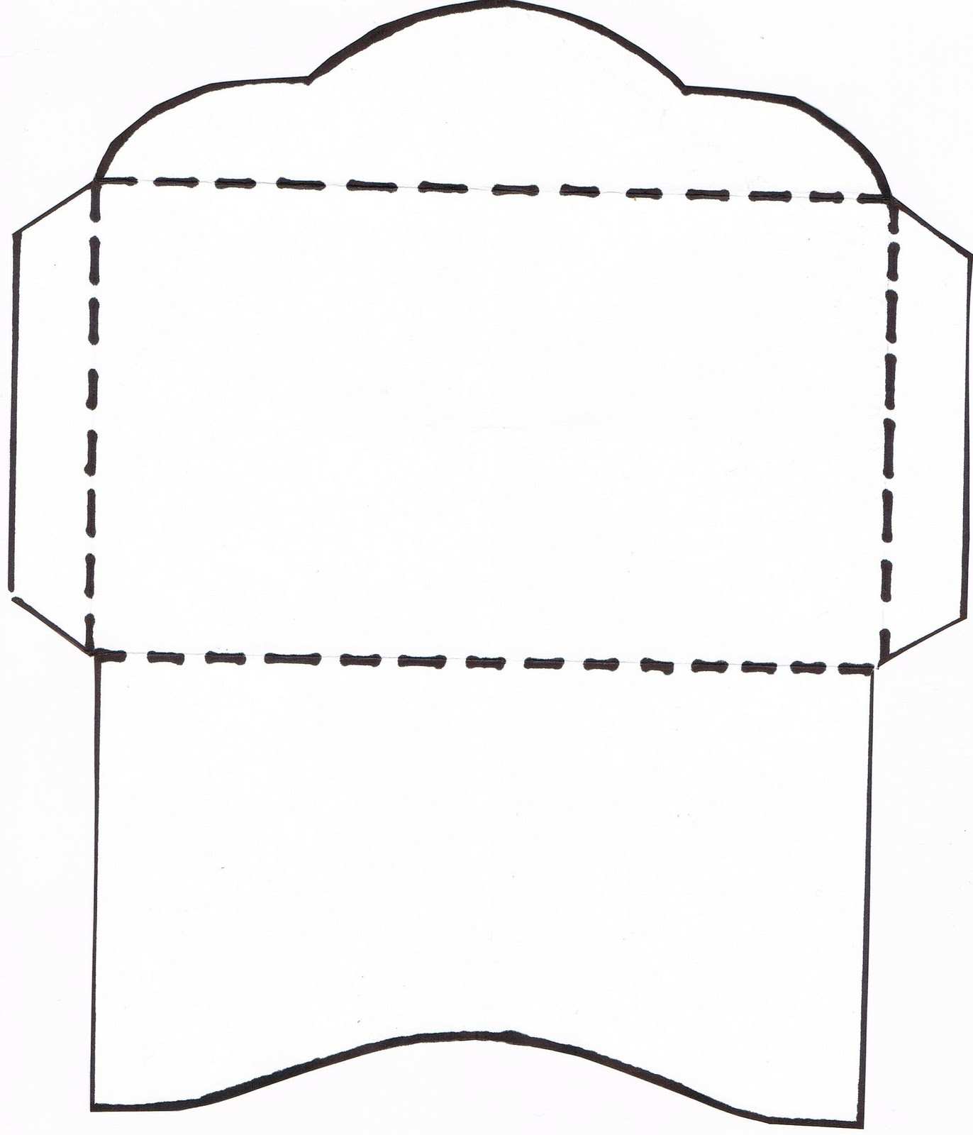 How To Make A Card Envelope Template Cards Design Templates