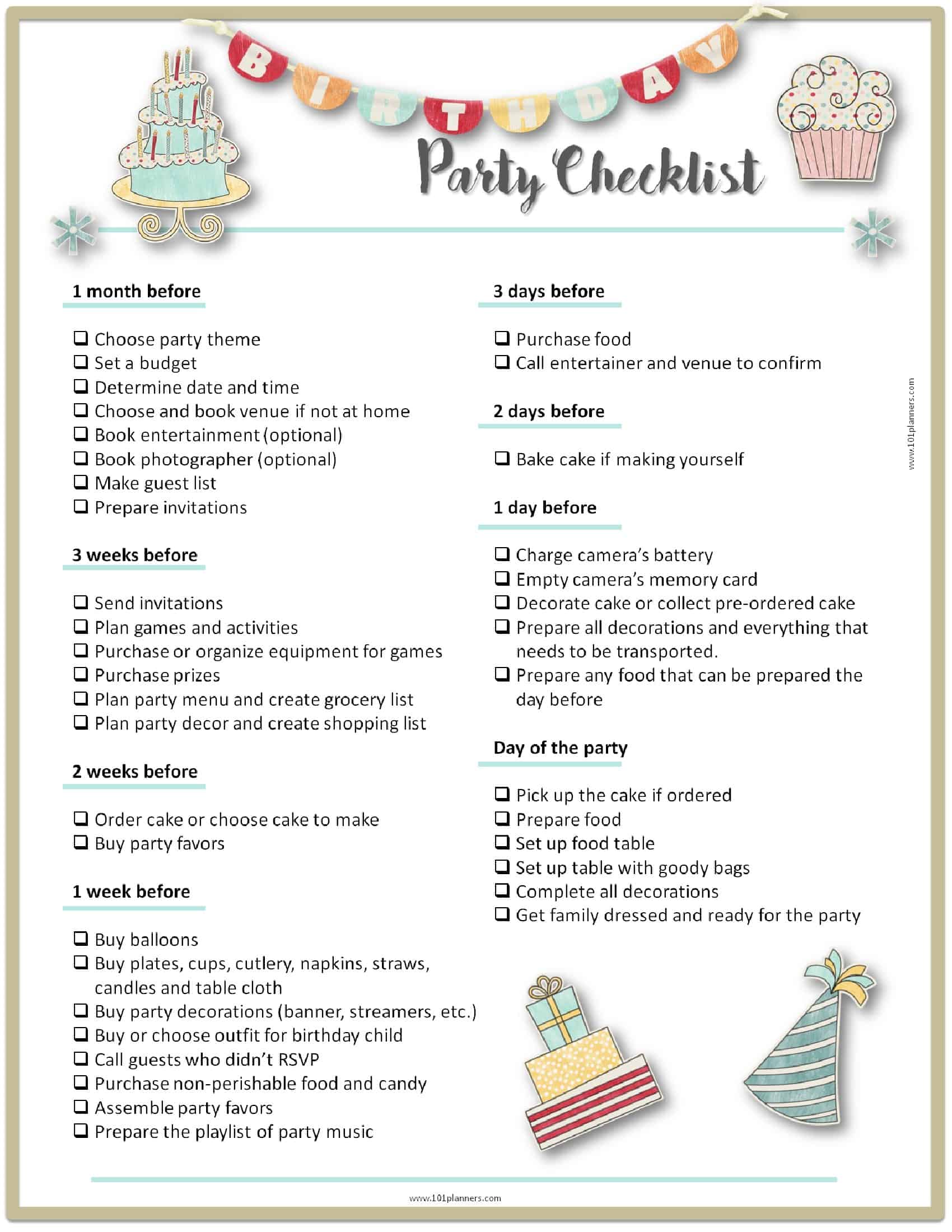 18 Creative Birthday Party Agenda Template For Ms Word For Birthday 18 Creative Birthday Party Agenda Template For Ms Word For Birthday