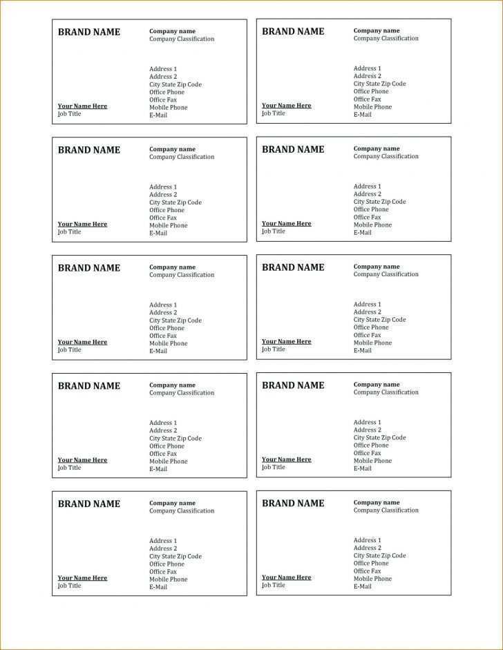 Business Card Template Avery 8373 Cards Design Templates
