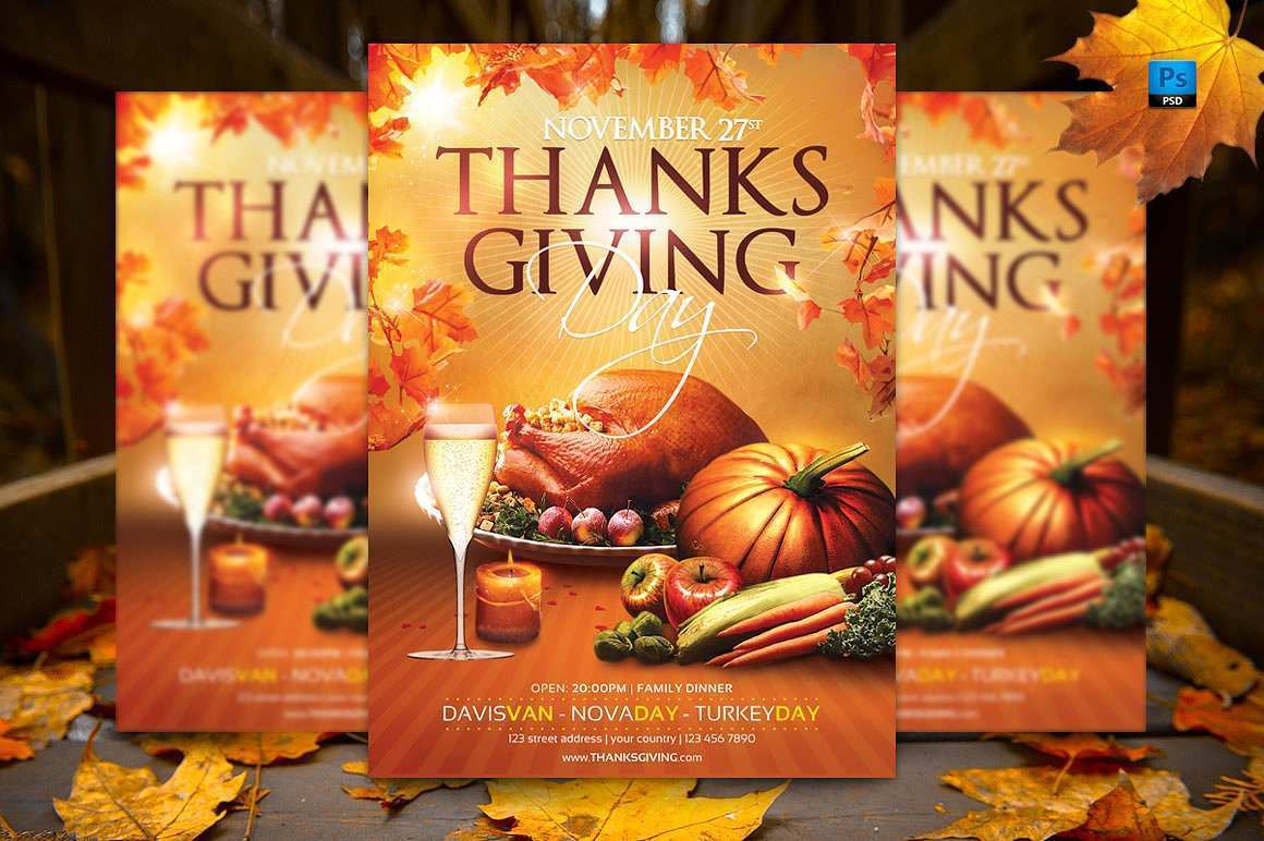 20 Format Free Thanksgiving Flyer Template Templates With Free 