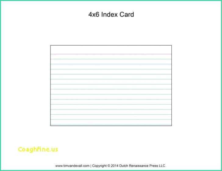 4 X 6 Index Card Template For Microsoft Word Cards Design Templates