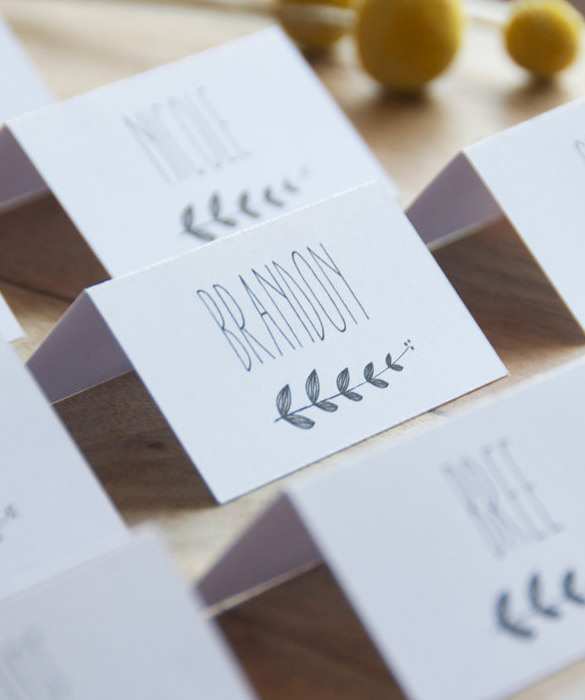 26 Printable Free Printable Escort Card Template Templates With Free Printable Escort Card