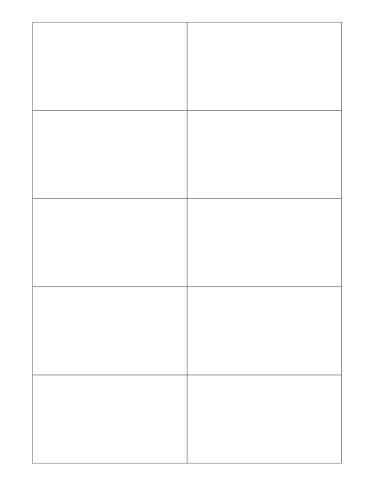 Avery 5871 Template
