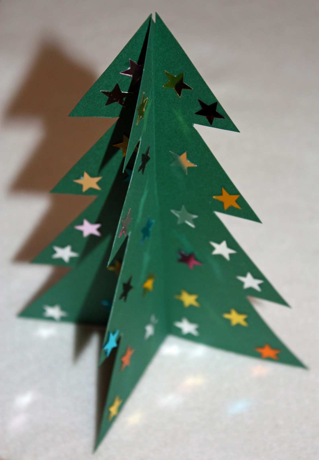 Template For Christmas Tree Card Cards Design Templates