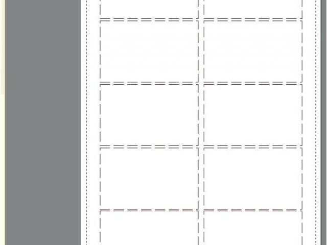 Double Sided Business Card Template Free Download Word Printable 