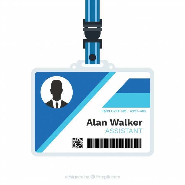 Lanyard Card Template Free Cards Design Templates