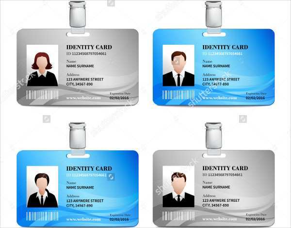 32 Create Employee Id Card Template Ai Photo With Employee Id Card 