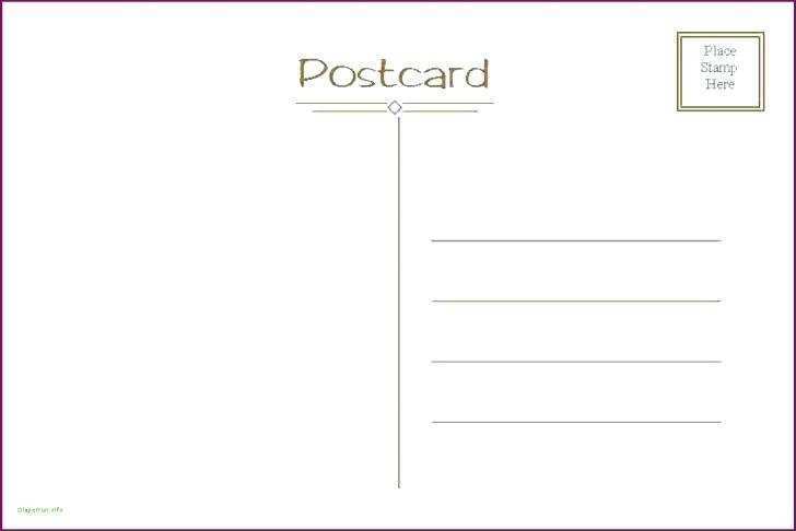 Avery 4X6 Postcard Template Cards Design Templates