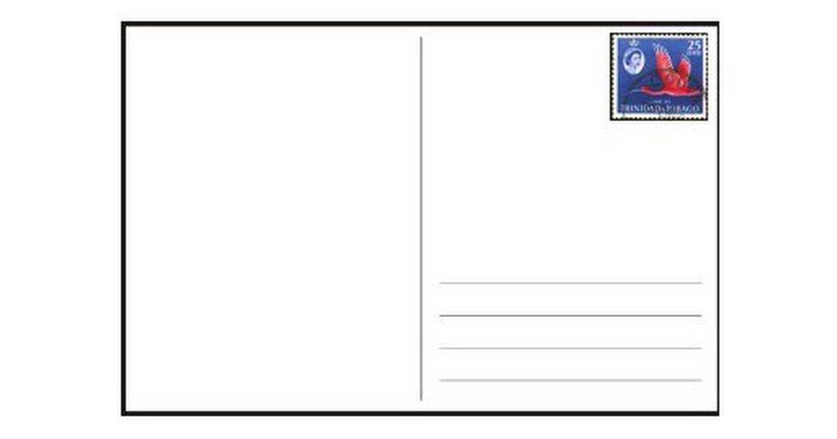 35 Free Printable Postcard Template On Google Docs Templates For 