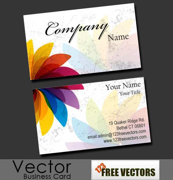 Business Card Template Ai File Free Download Cards Design Templates