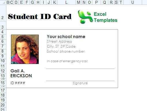 36 Customize How To Create Id Card Template In Word Formating With How 