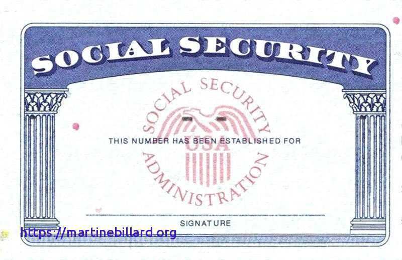 37 Customize Make A Social Security Card Template In Photoshop For Make 