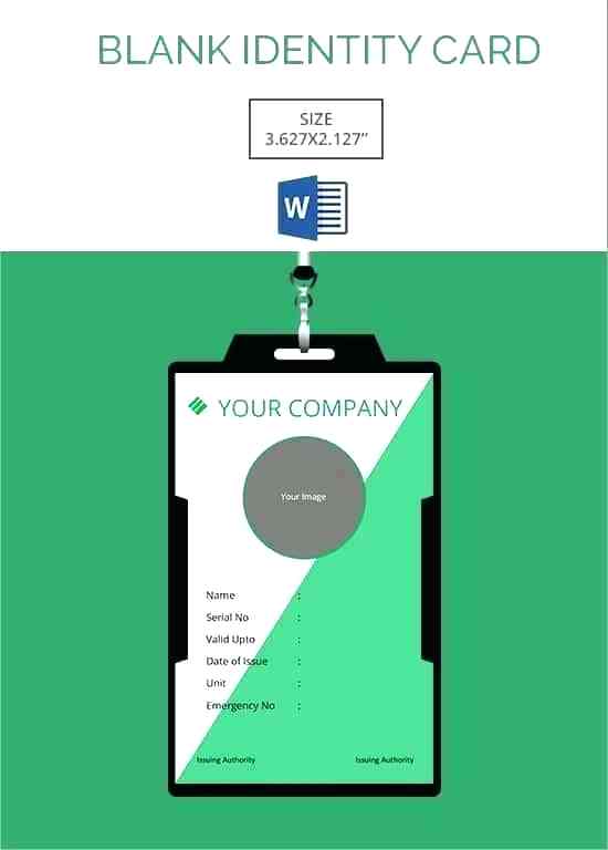 Avery Laminated Id Card Template Cards Design Templates