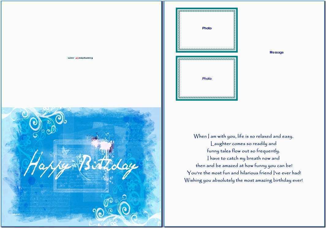 Birthday Card Templates Microsoft Publisher Cards Design Templates