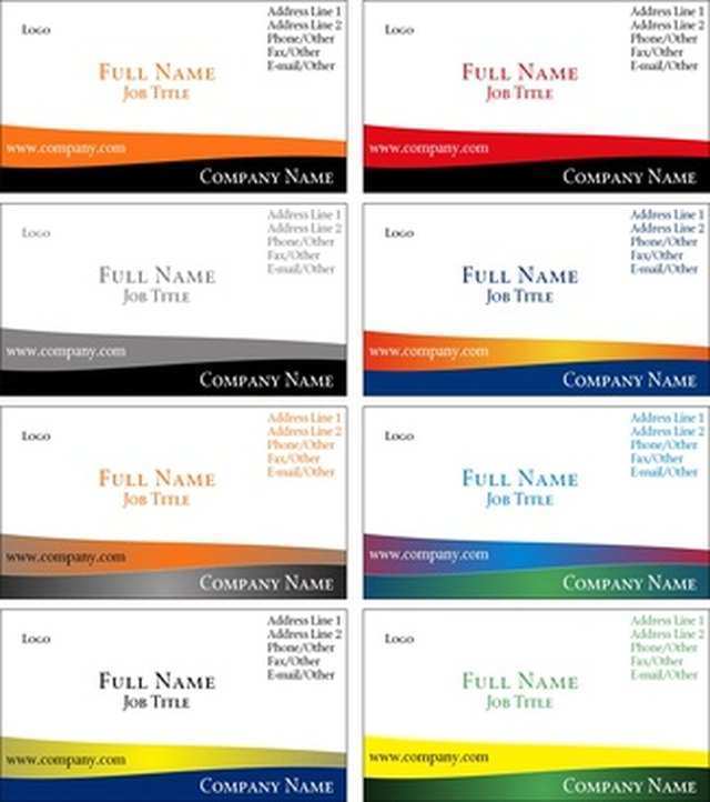 Business Card Template Avery 28878 Cards Design Templates