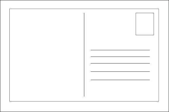 43 Free Printable Postcard Template Ks1 Photo With Postcard Template 