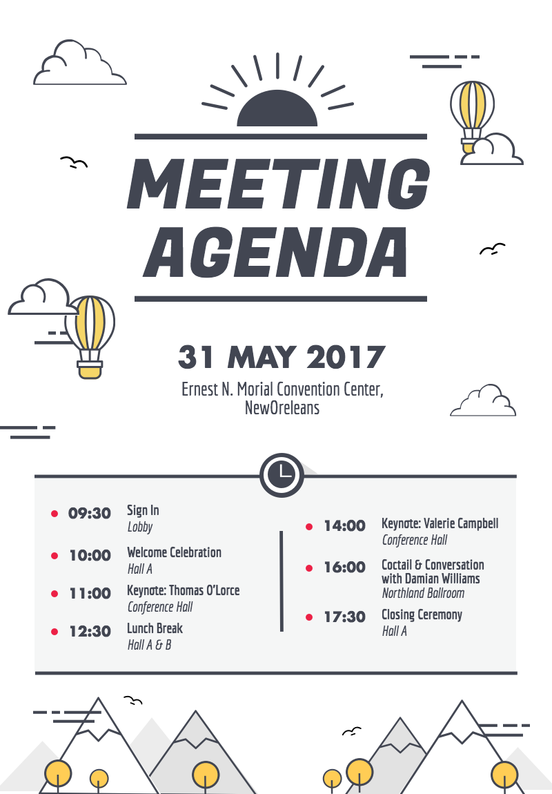 50 Visiting Visual Meeting Agenda Template Layouts By Visual Meeting 