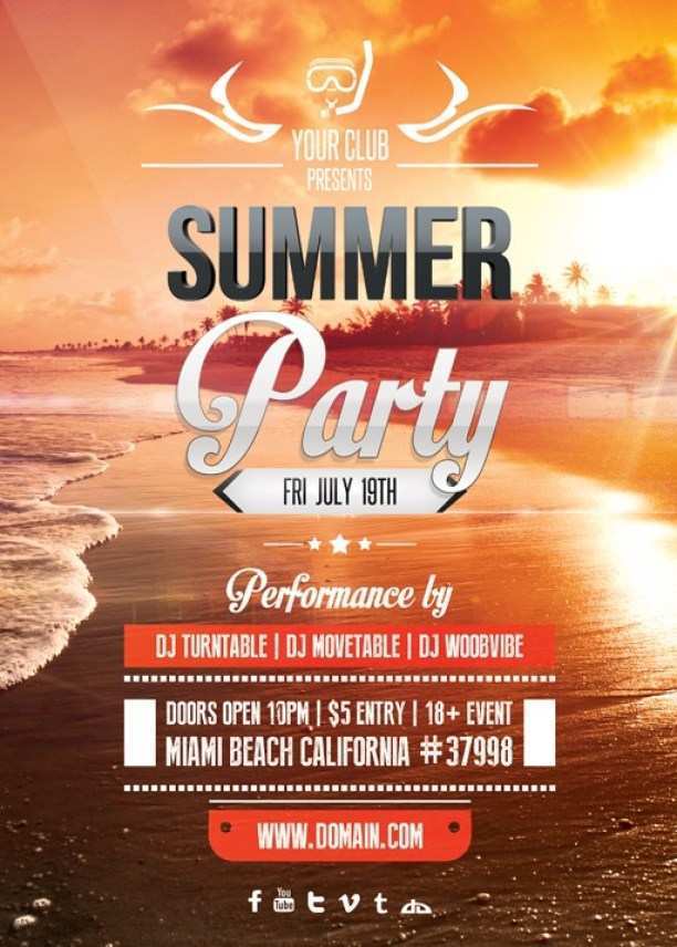 Microsoft Office Event Flyer Templates Cards Design Templates
