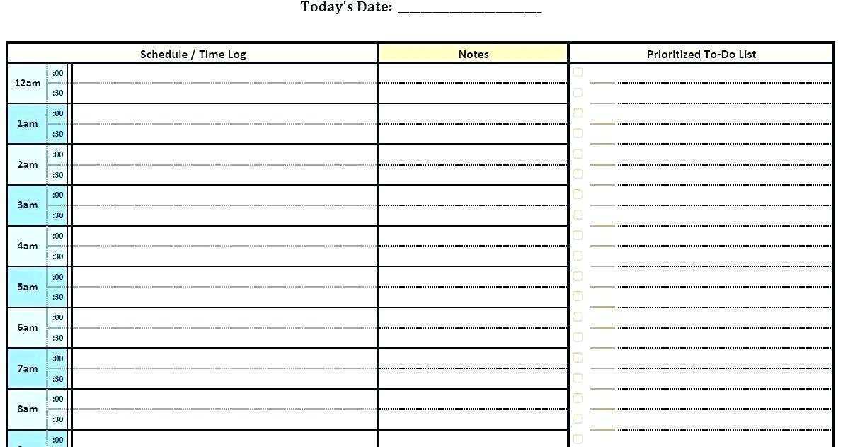 Daily Appointment Calendar Template Free Cards Design Templates