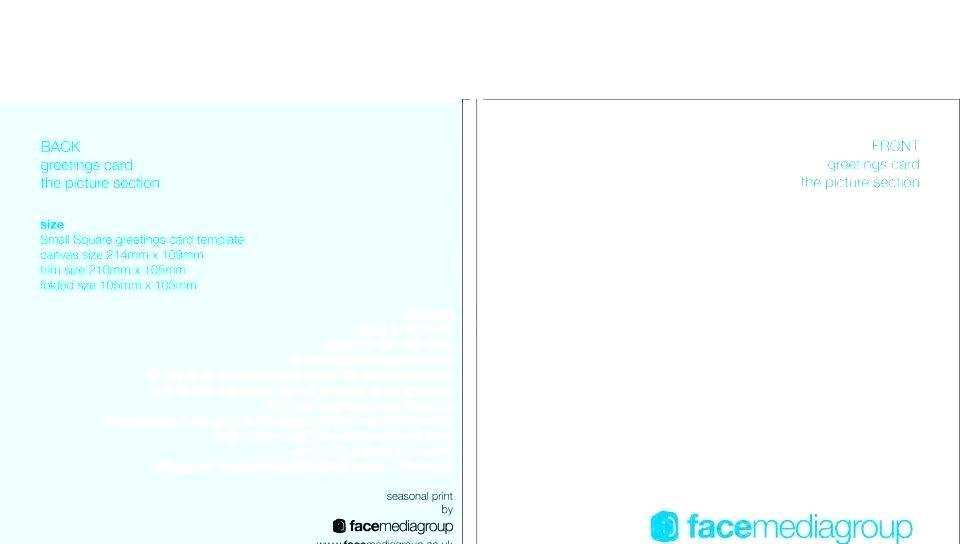 Avery Greeting Card Template