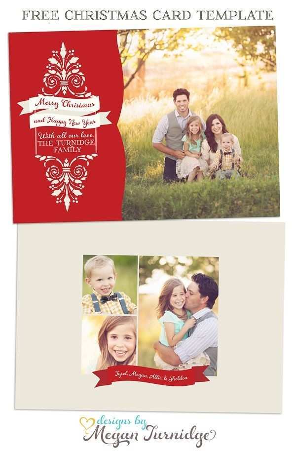 54 Customize 4X6 Christmas Photo Card Template Free Download For 4X6