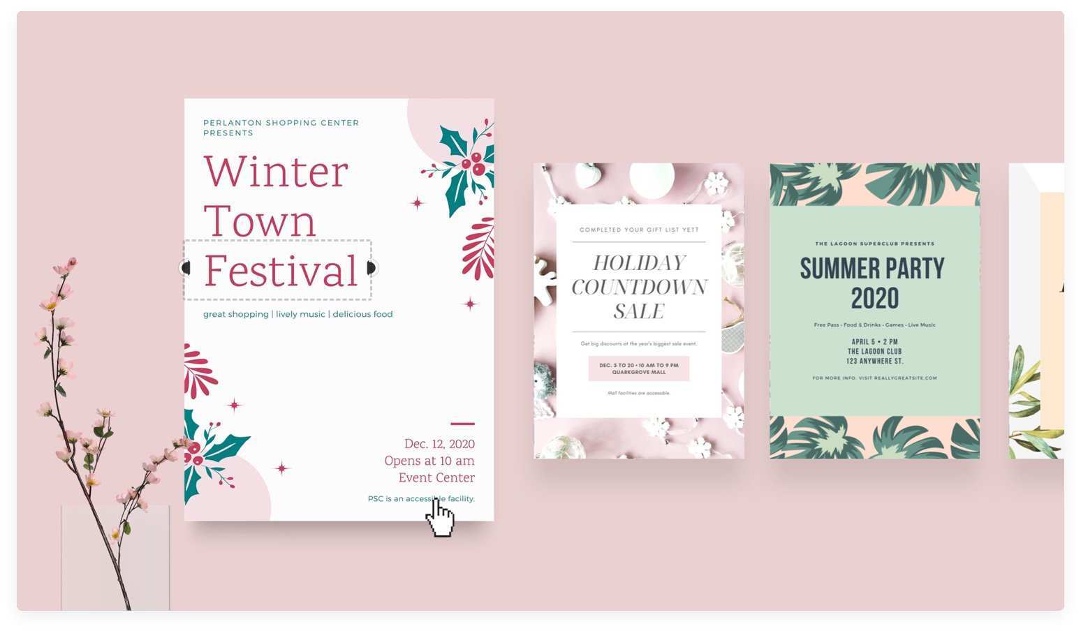Free Simple Flyer Templates Cards Design Templates
