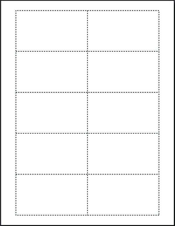 Download Free Blank Business Card Template Microsoft Word Cards Design Templates