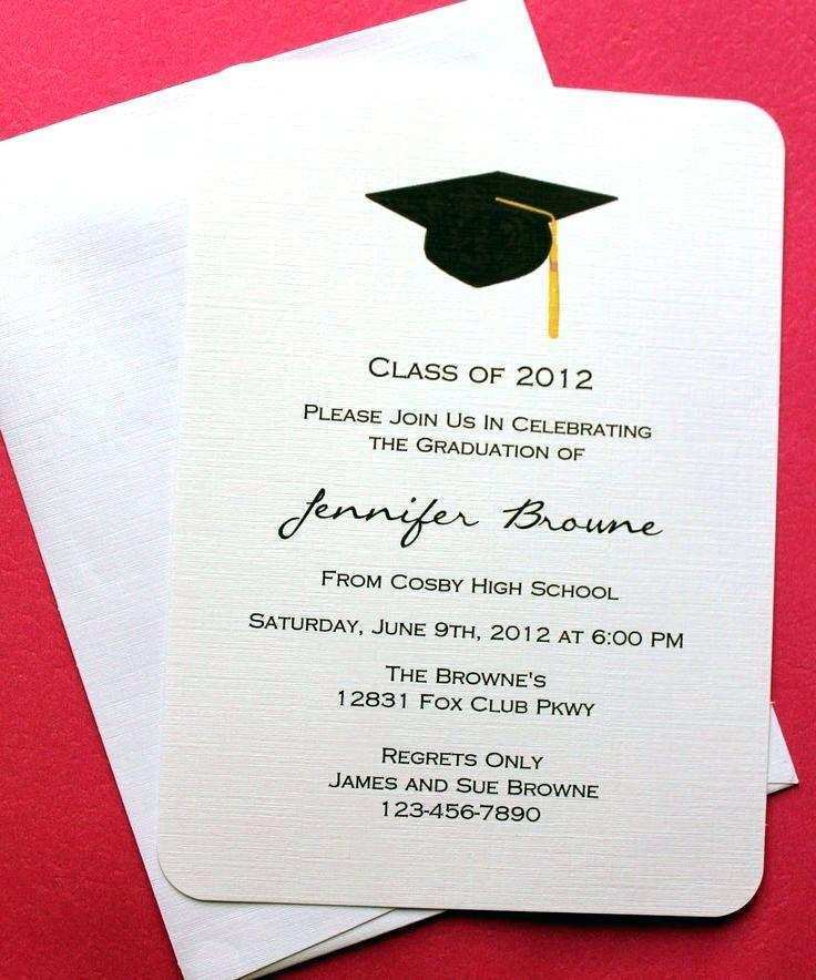 Name Card Template For Graduation Announcements Cards Design Templates