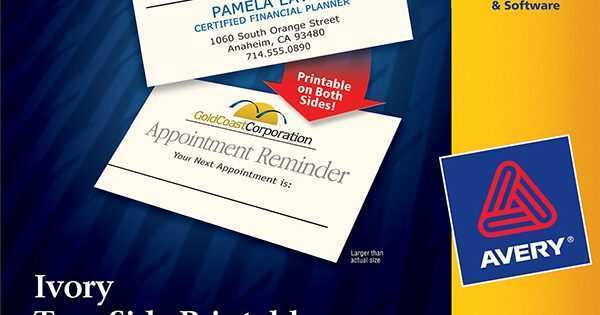 Avery Business Card Template 5876 Cards Design Templates