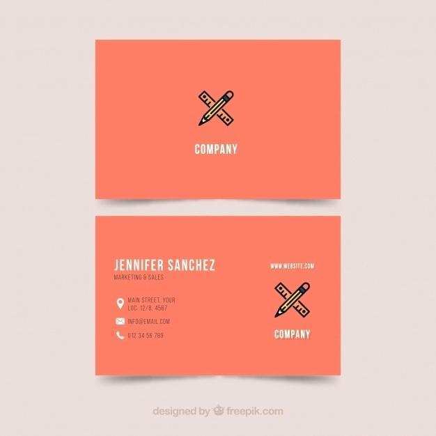 57 Business Card Format Illustrator PSD File With Business Card Format 