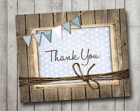  Thank You Card Template Word Half Fold Cards Design Templates