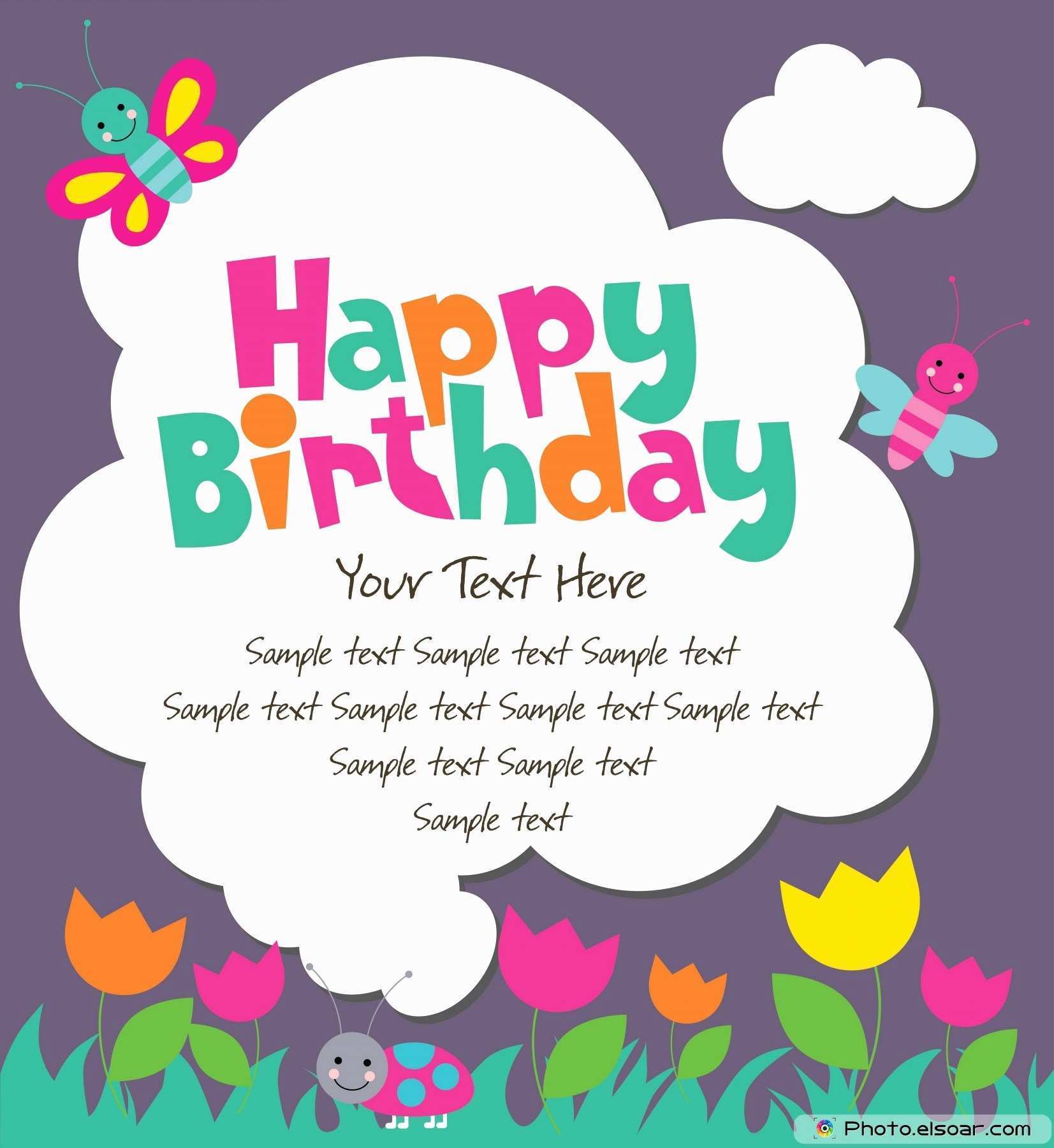 Birthday Card Maker Online With Name Cards Design Templates