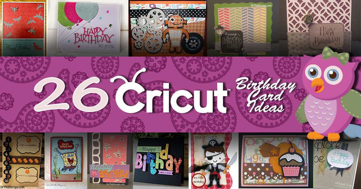 Free Cricut Birthday Card Templates