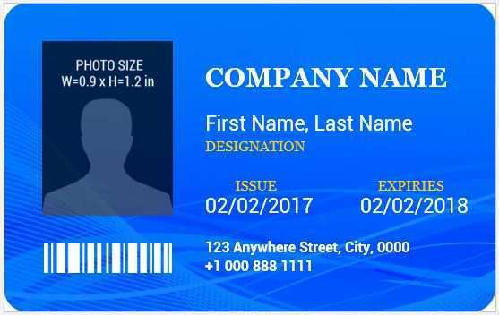 67 How To Create Id Card Template In Word Download With Id Card 