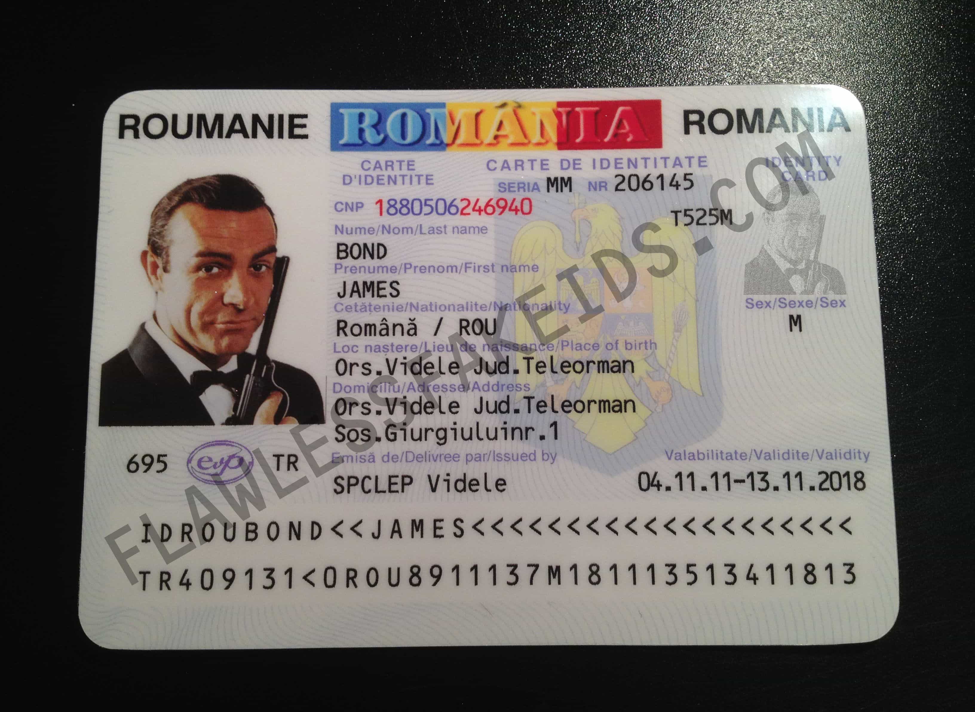71 Creating Romania Id Card Template For Free With Romania Id Card