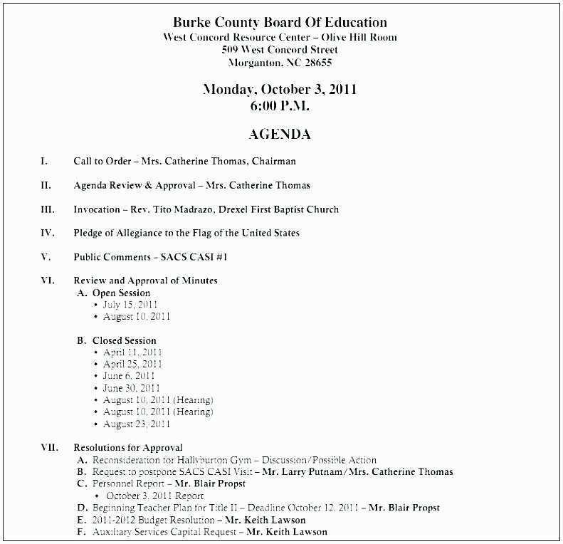 Hoa Board Meeting Agenda Template PPT