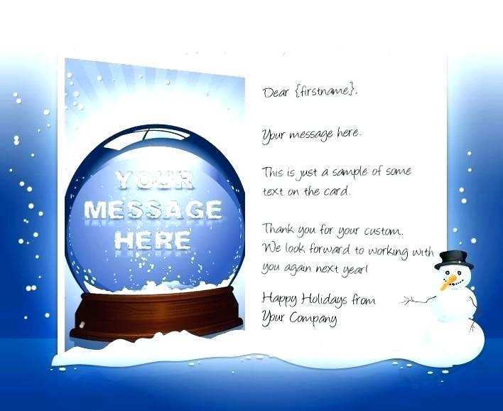 71 Visiting Christmas Card Email Template Outlook By Christmas Card