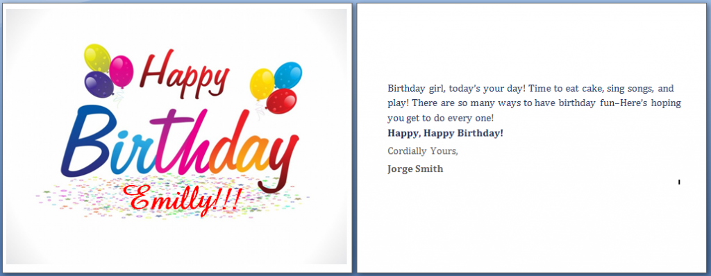 Half Fold Card Template For Word Cards Design Templates