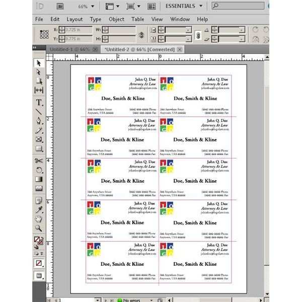Id Card Template A4 Cards Design Templates