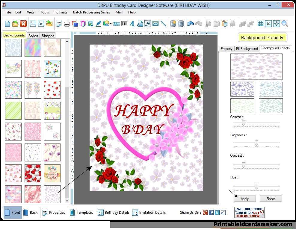 82 Free Printable Birthday Card Maker To Print Maker For Birthday Card 