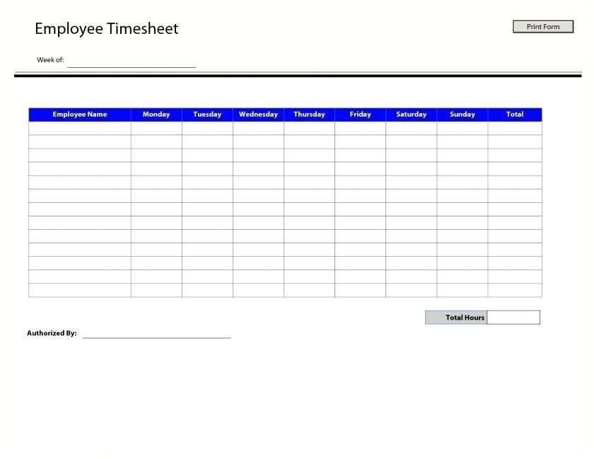 Excel Spreadsheet Time Card Template Cards Design Templates