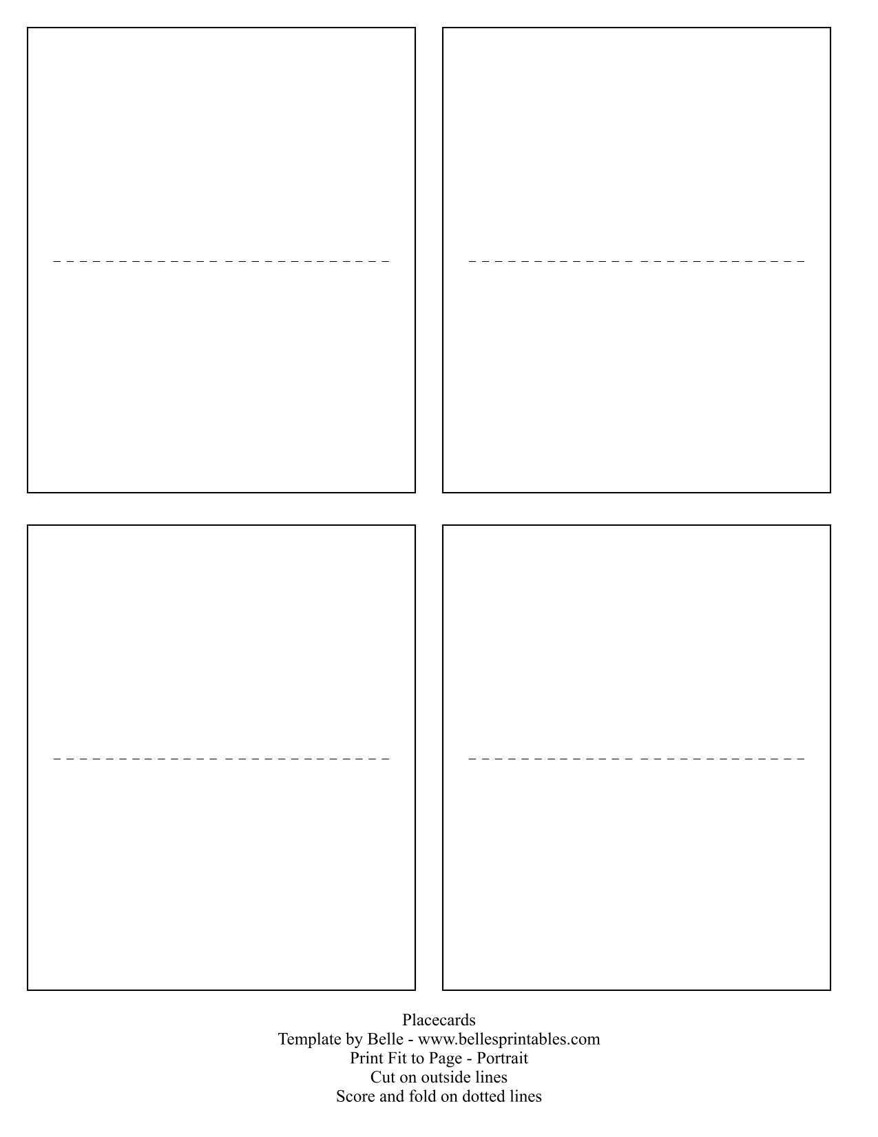 Microsoft Word Place Card Template Microsoft Word Place Card Template
