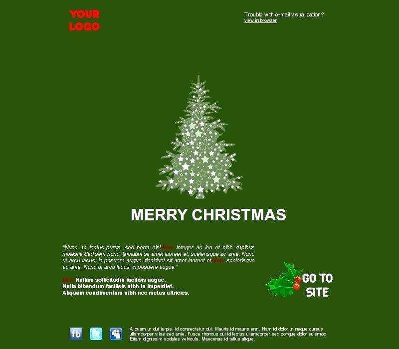 Christmas Card Email Templates Free Cards Design Templates