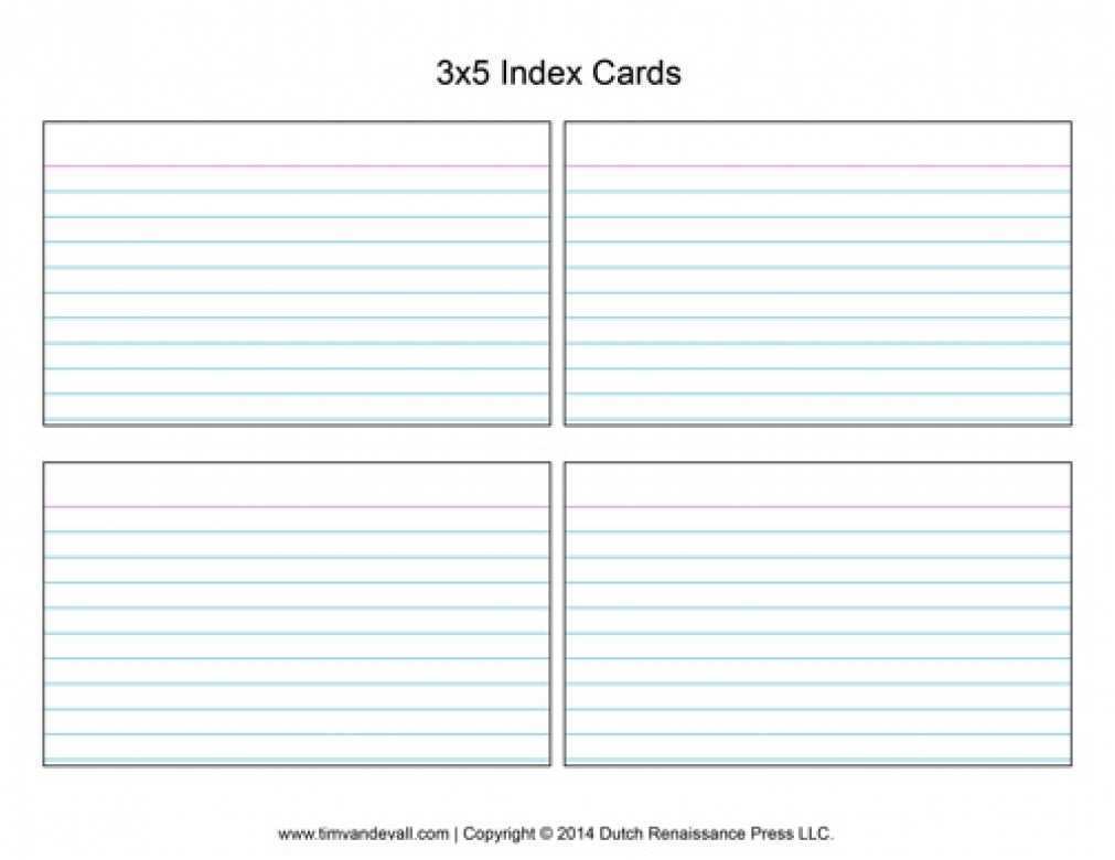 Index Card Template Google Docs Ccalcalanorte