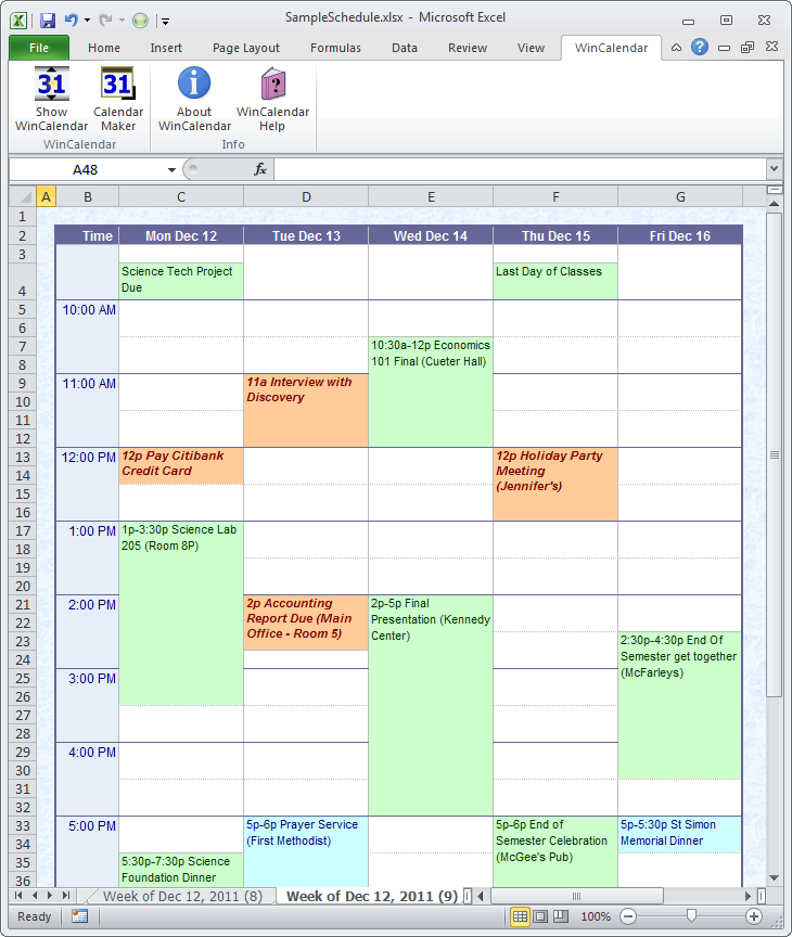 89 Create Daily Appointment Calendar Template Excel Maker With Daily
