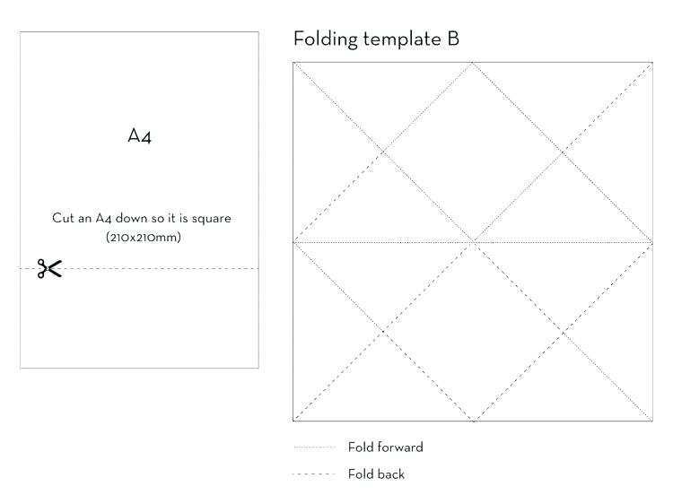 4 Fold Birthday Card Template Cards Design Templates