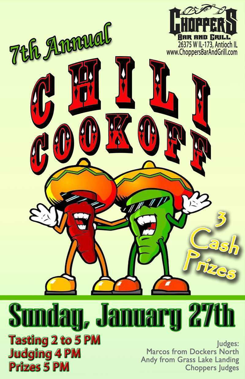 Chili Cook Off Flyer Template