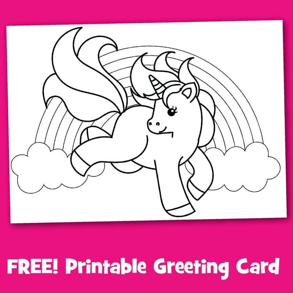 Birthday Card Templates To Colour Cards Design Templates